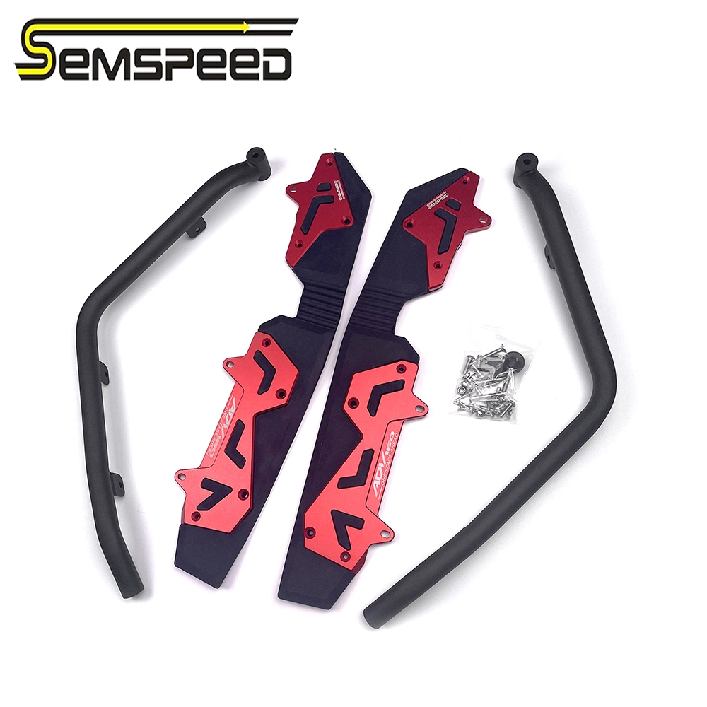 【SEMSPEED】For Honda ADV160 ADV 160 2022-2024 2025 Motorcycle Footrest Footboard Matting with ...