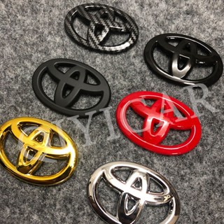 【TOYOTA】 Car Sticker Steering Wheel Emblem Logo Badge Decals Car ...