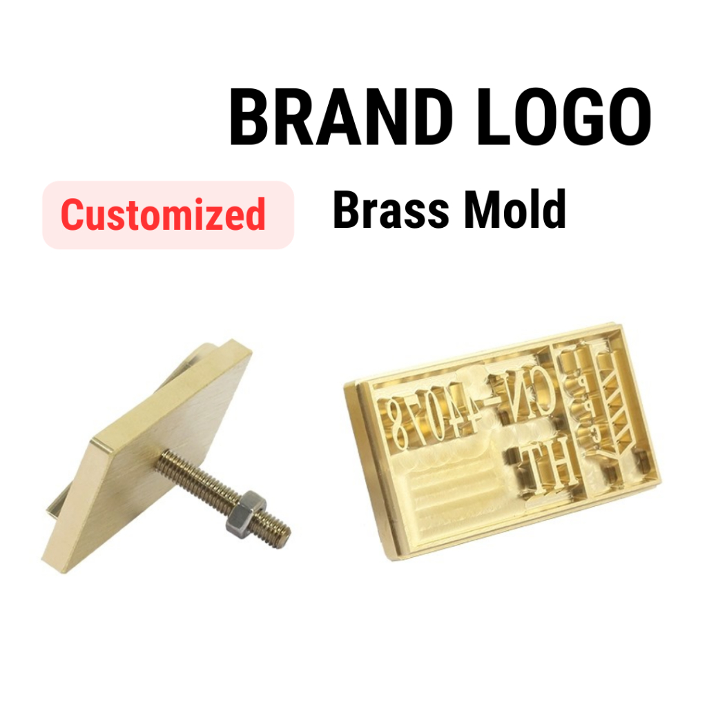 Customized Logo Stamp Brass Stamp Embossing Leather PU Hot Stamping ...