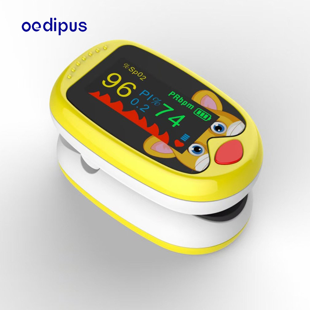 Rechargeable Baby Finger Pulse Oximeter Pediatric Oximetro De Dedo SpO2 ...