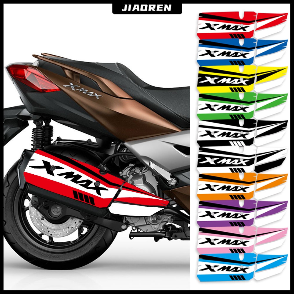 Yamaha xmax 300 heat guard sticker for motorcycle exhaust pipes water ...