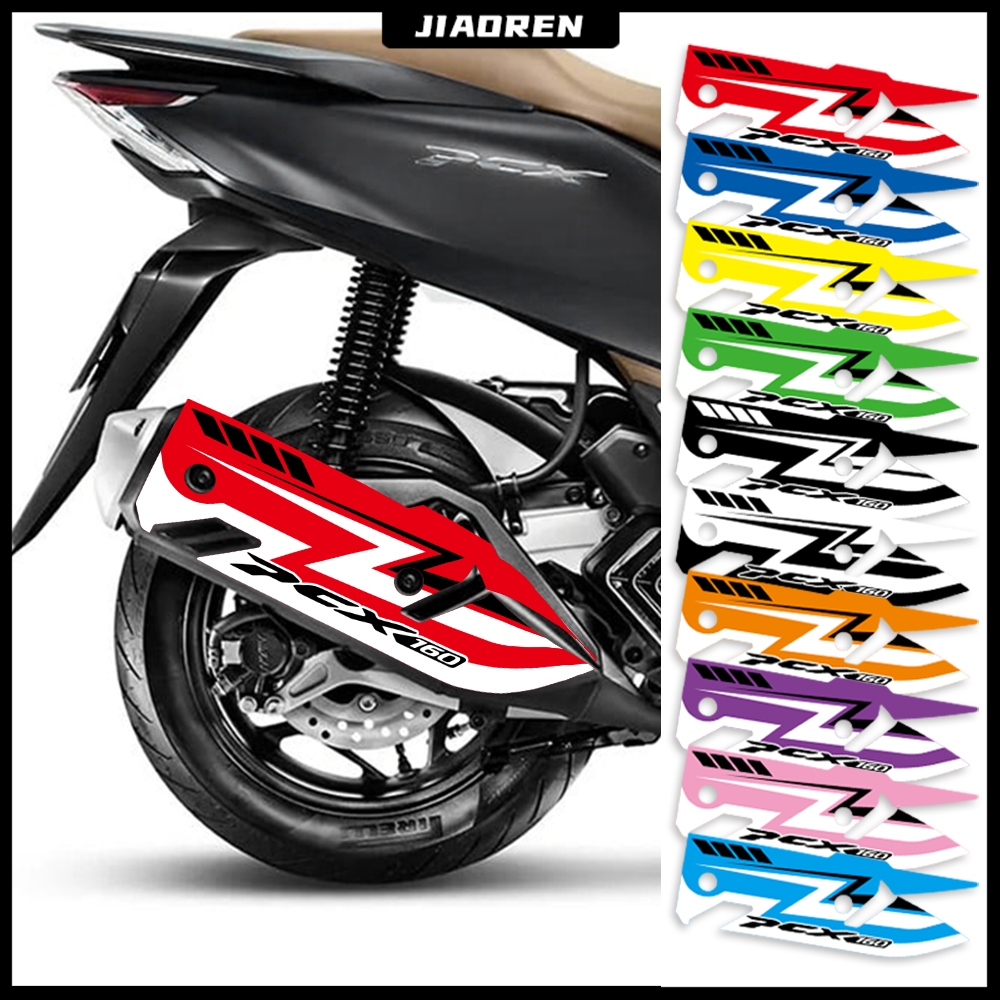 honda pcx 160 heat guard sticker for motorcycle exhaust pipes water ...