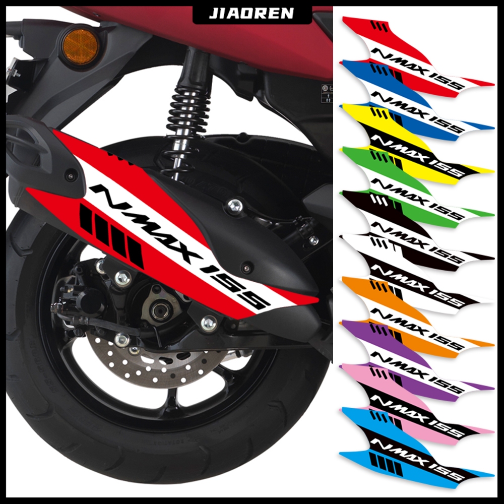 yamaha nmax 155 v2 heat guard sticker for motorcycle exhaust pipes ...