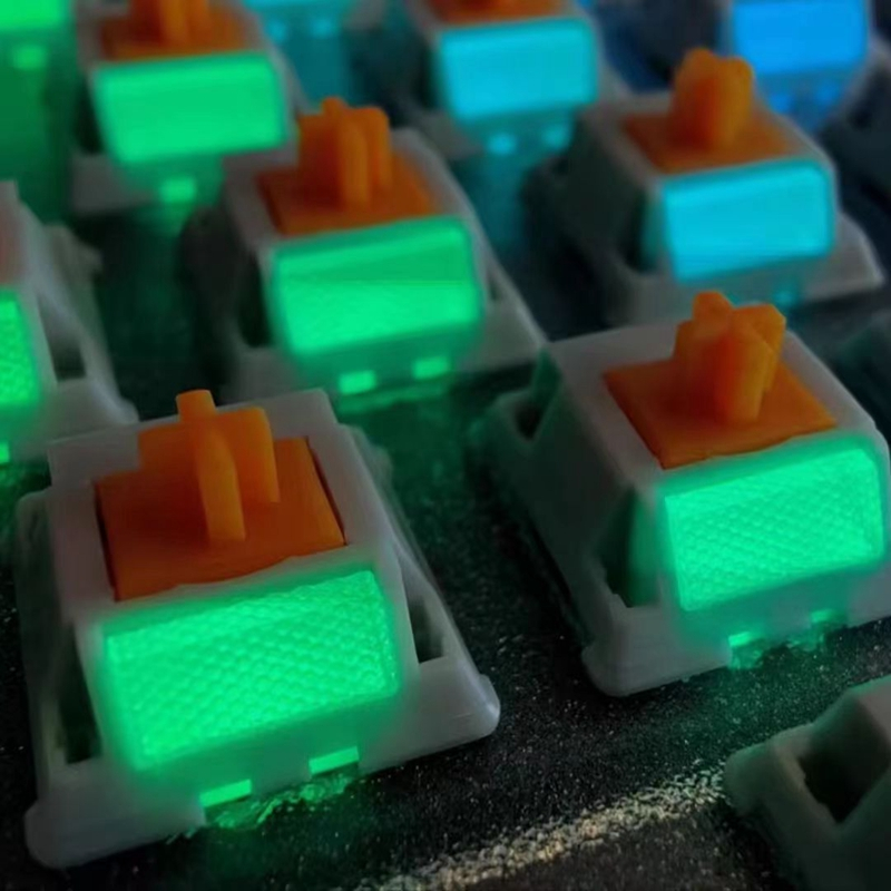 Keyboard switch Industrial Orange Switch [30pcs] Tactile Switch 5-pin ...