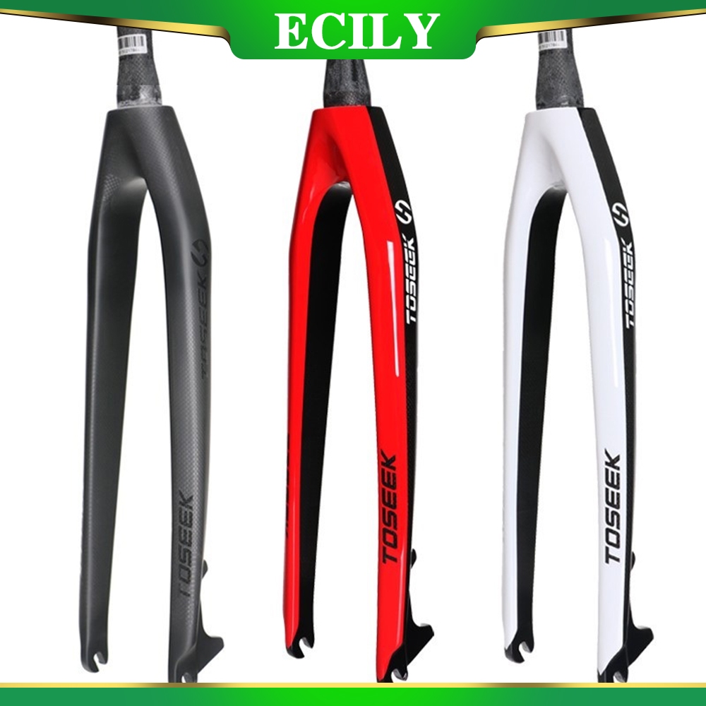 ECILY Carbon Fibre Mountain Bicycle Front Fork 26 ER 27.5 ER 29 ER ...