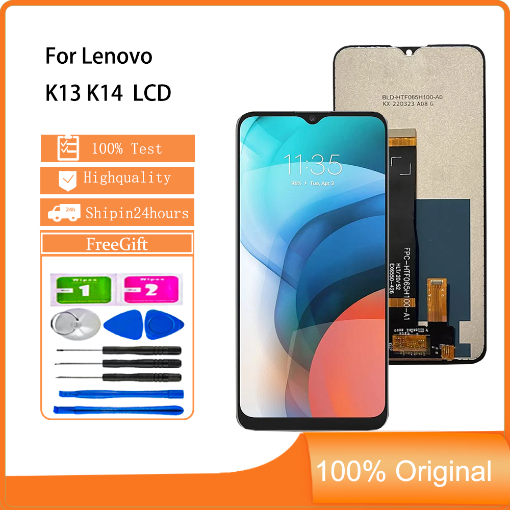 For Lenovo K13 K14 K13 Note LCD Display Touch Screen Digitizer Assembly ...