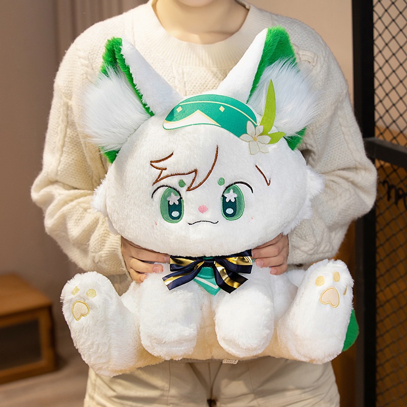 Cod GENSHIN IMPACT VENTI MEOW 32 44CM PLUSH Wendy Cat Doll Large Size ...