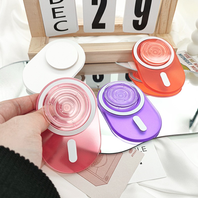 Magnetic Phone Grips Clear Color Finger Ring Holder Plain Clear Griptok ...