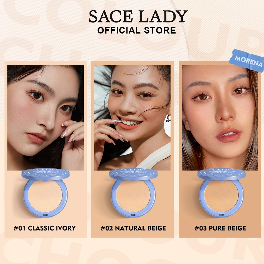 SACE LADY Oil Control Face Powder Matte Waterproof Setting Powder Matte ...