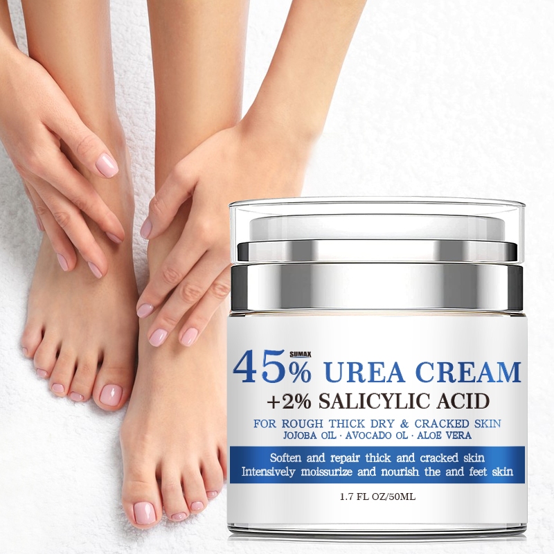 Sumax 45% Urea Cream Moisturizer & Rehydrater for Feet Foot Lotion for ...