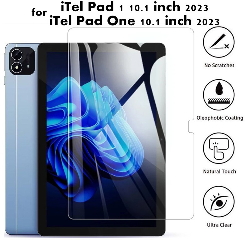 Tempered Glass for iTel Pad One 10.1 inch Tablet PC Screen Protective ...