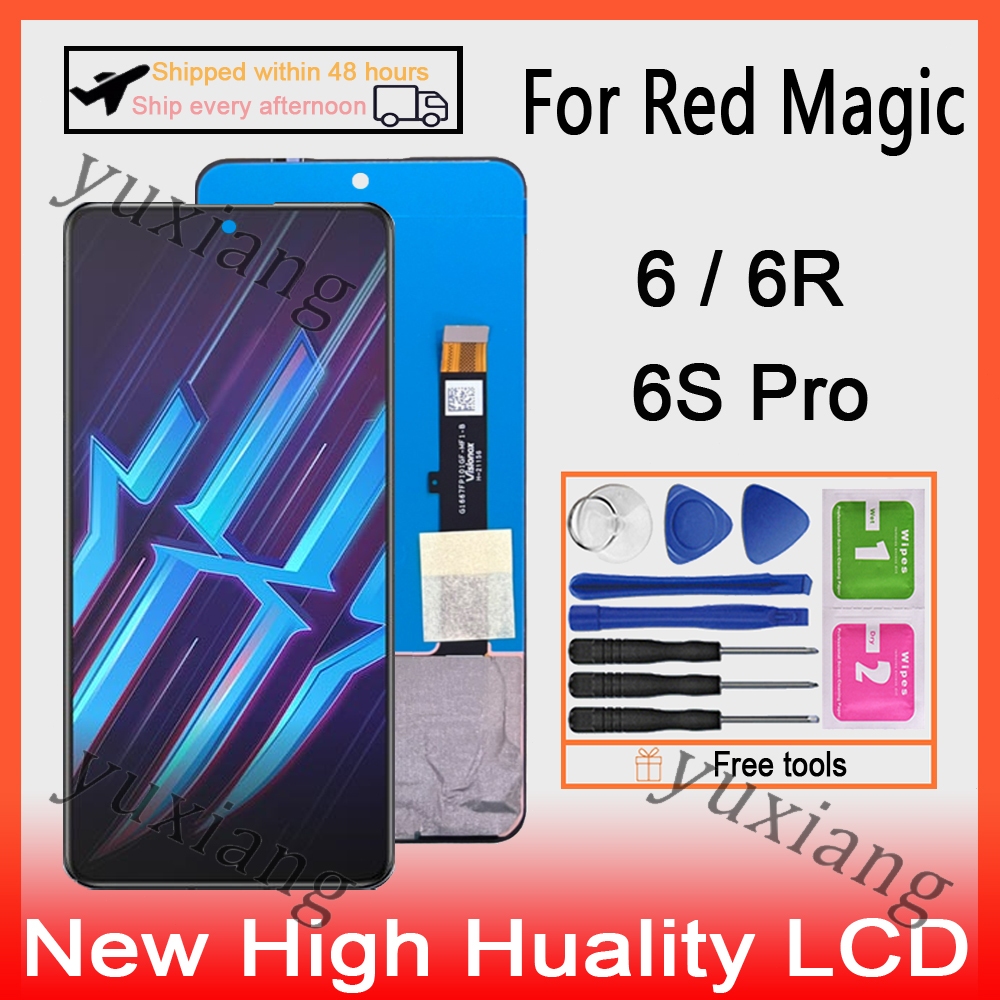 AMOLED TFT For ZTE Nubia Red Magic 6 Red Magic 6R Red Magic 6s Pro LCD Display Touch Screen ...