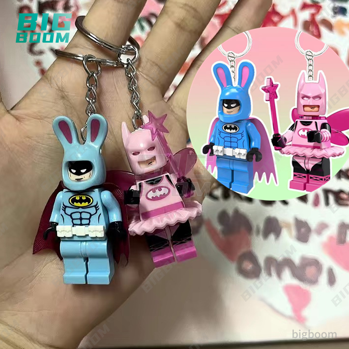 Couple keychain batman keychain Cute Gift for Couples matching keychain ...