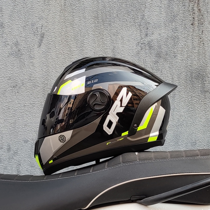 ORZ Motorcycle Helmet Men's and Women's Full Helmets Winter ...