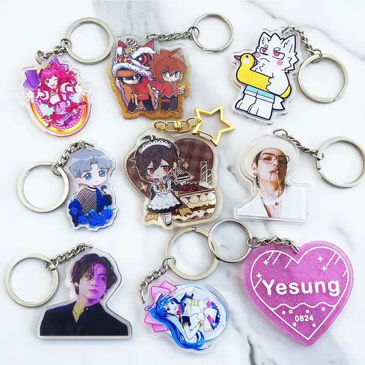 【Custom】 Acrylic Keychain Standee【here CHENXING, come return】 Badges ...
