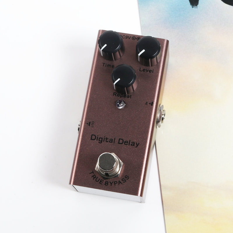 Metal Distortion Electric Guitar Effector Mini Single Block Professional Solo Delay/Chorus ...