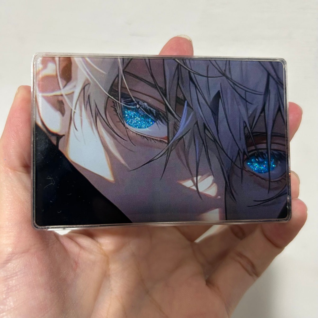Gojo Go Eyes Jujutsu Kaisen Jujutsu Kaisen Glitter Mahjong Acrylic ...