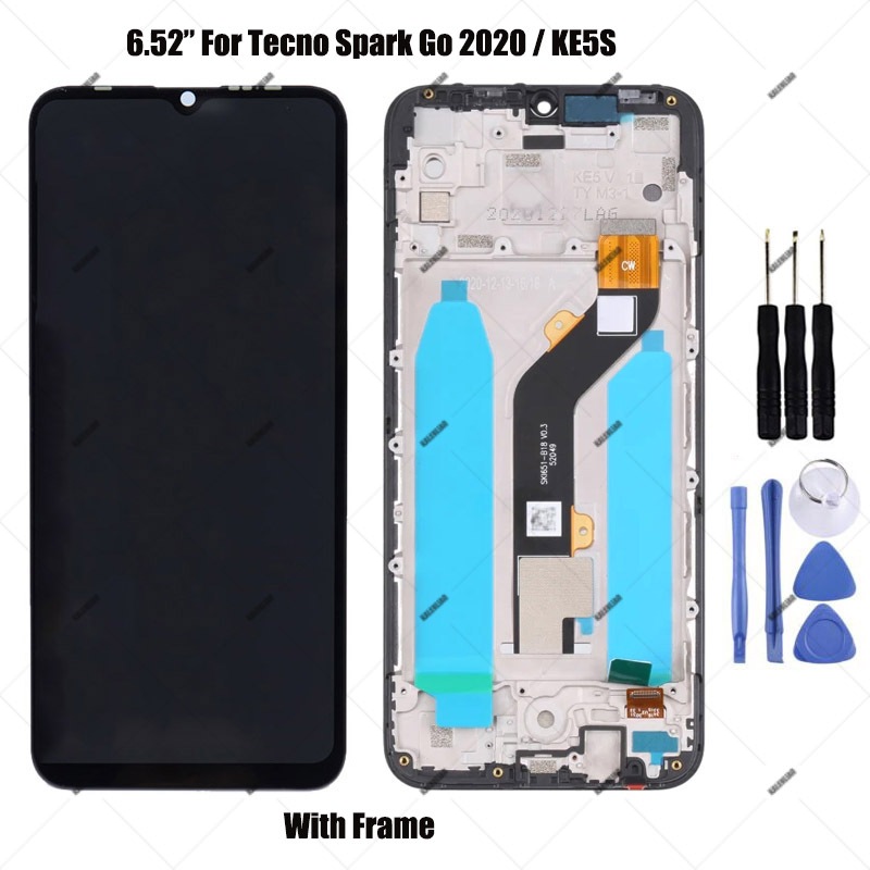 For Tecno Spark Go 2020 2021 2022 2023 2024 LCD Display Touch Screen Digitizer Assembly ...
