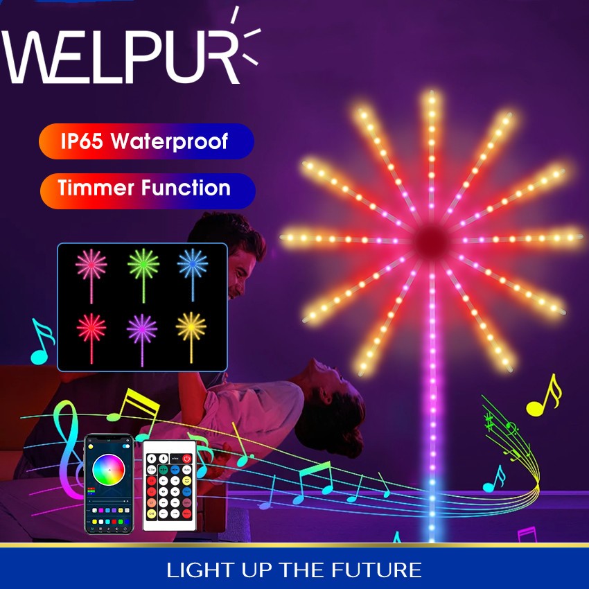 180 LED Firework Fairy Lights Christmas lights outdoor Decorations for ...