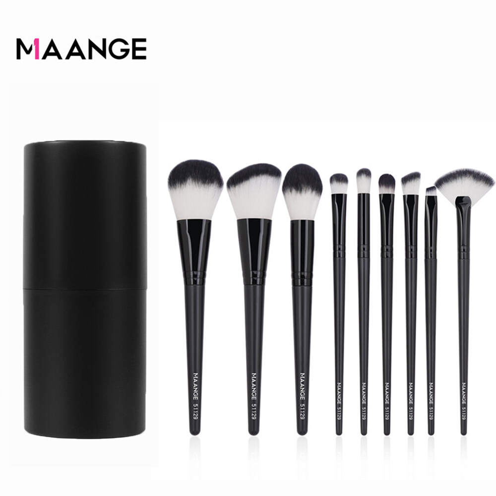 MAANGE 9/12/18 Professional Full Makeup Makeup Brush Set With Box Pure ...