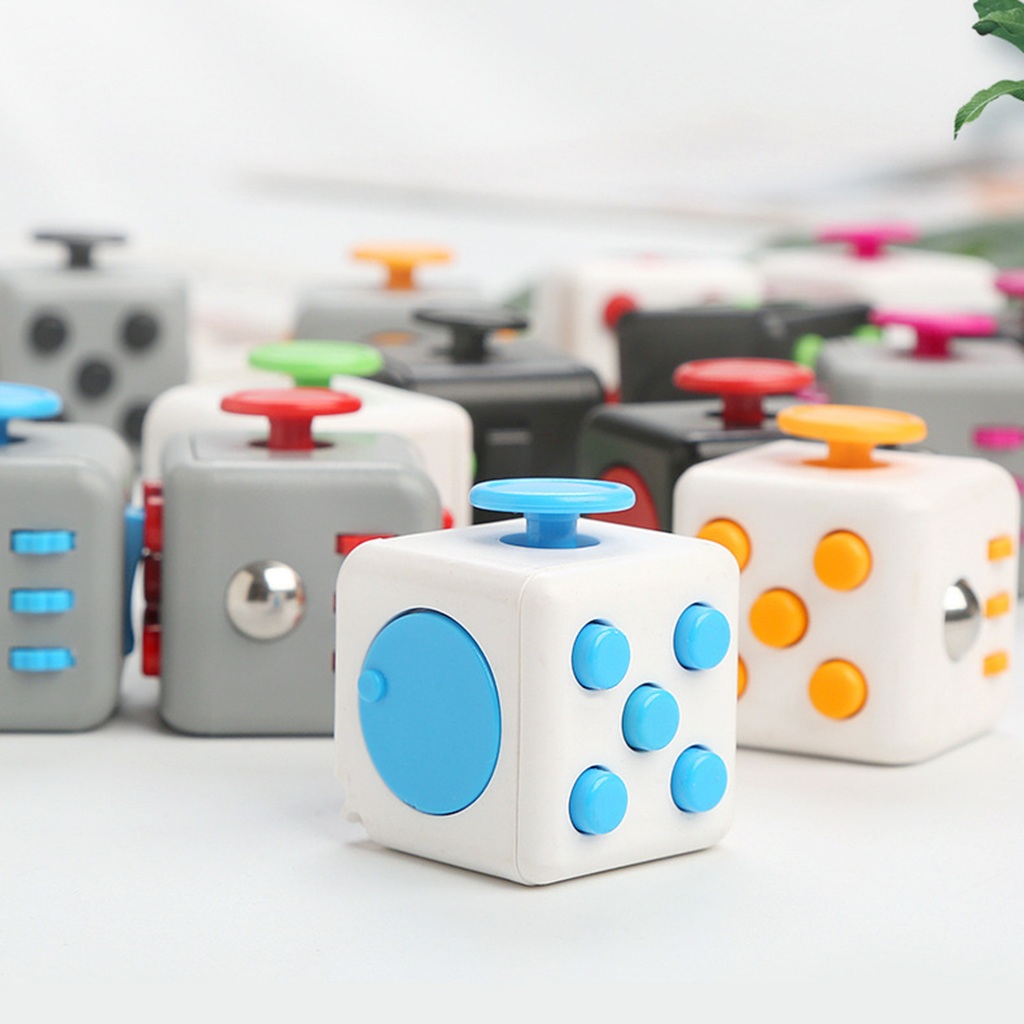 1pc Decompression Rubik's cube Reduce Anxiety Anxiety Hand Pinch Vent ...