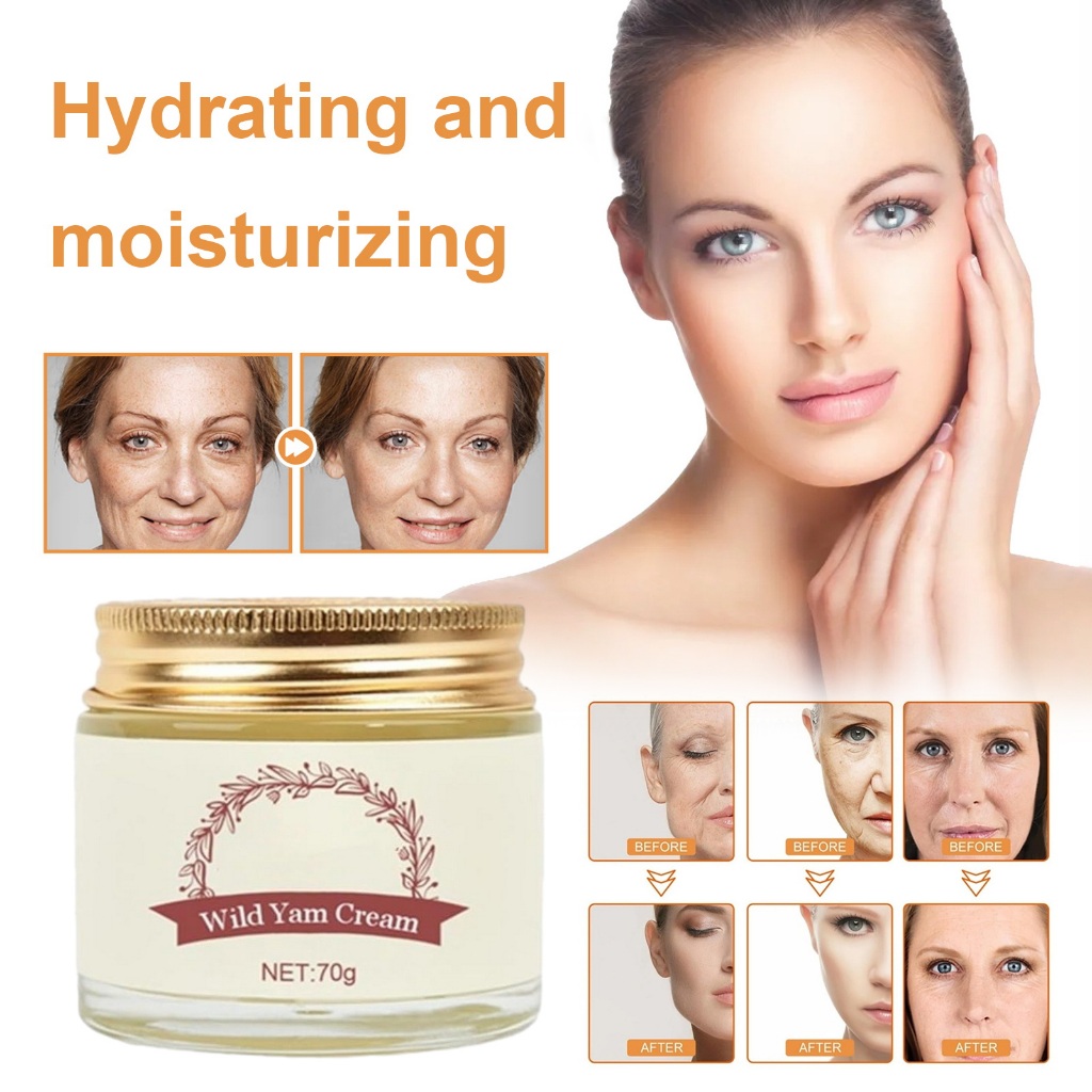 Radiant Skin Cream Organic Wild Yam Cream Nourish Lift Improve Skin ...