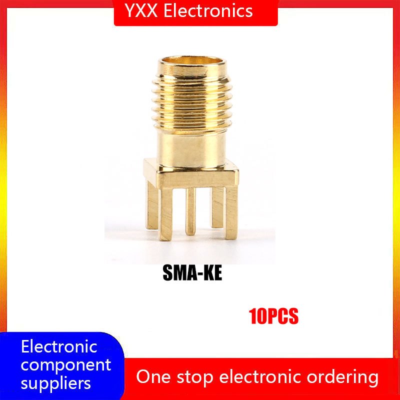 10 Antenna Bases SMA-KE Straight Head Positive Pin Type Outer Screw ...