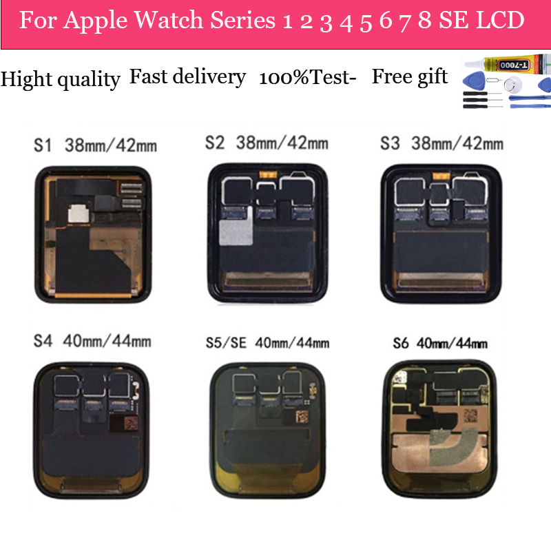 LCD Display For Apple Watch Series 1 2 3 4 Replacement Touch Screen For ...
