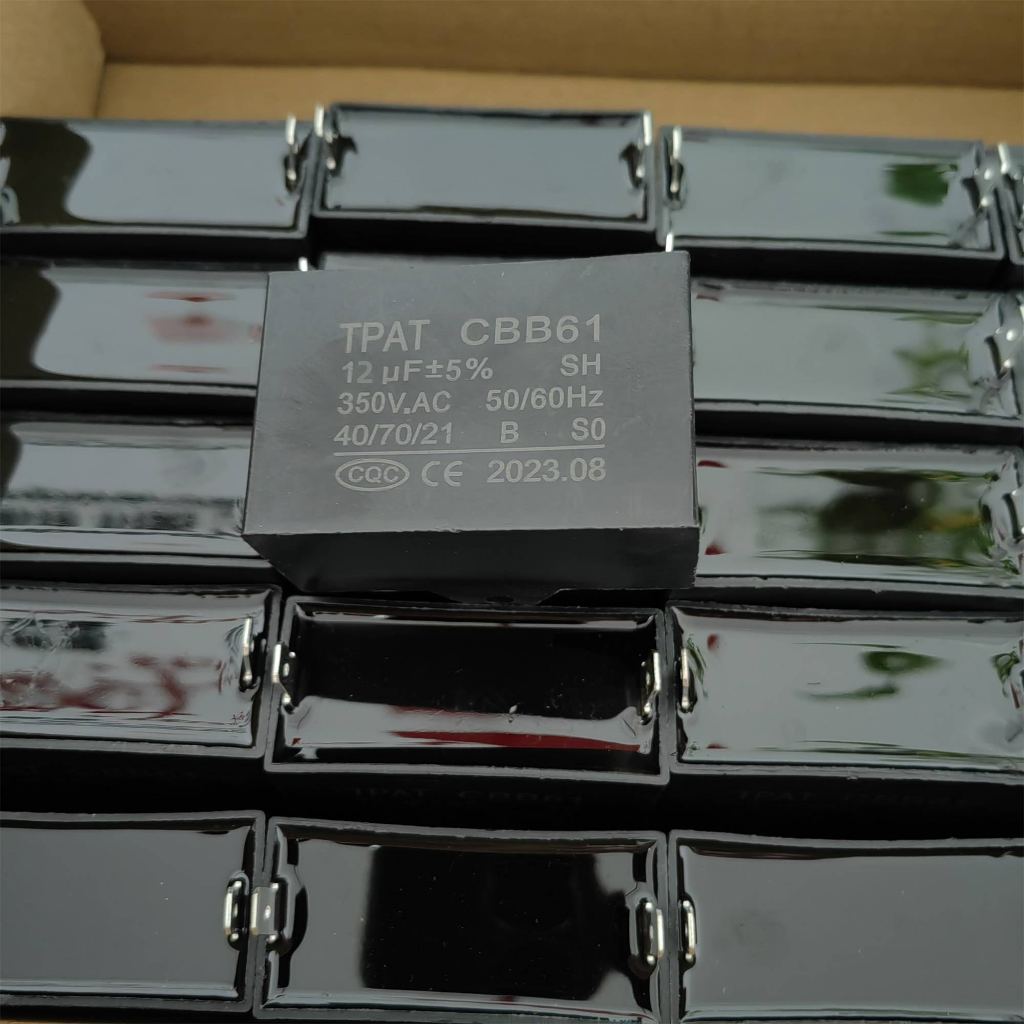 TPAT 12uF Generator Capacitor Generator CBB61 12uF 50/60Hz 350VAC Fan ...