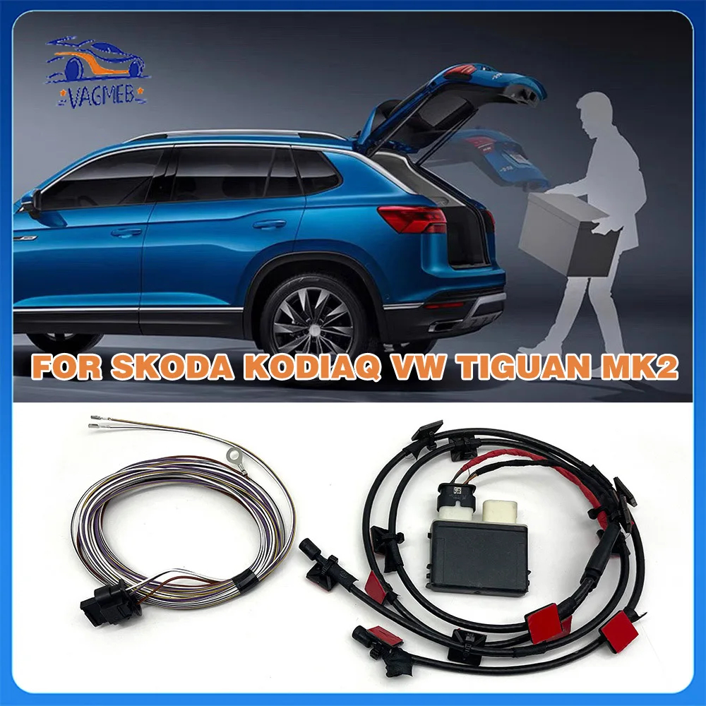 Trunk Auto Easy Open System Foot Sensor & Wire For VW Tiguan MK2 Passat ...