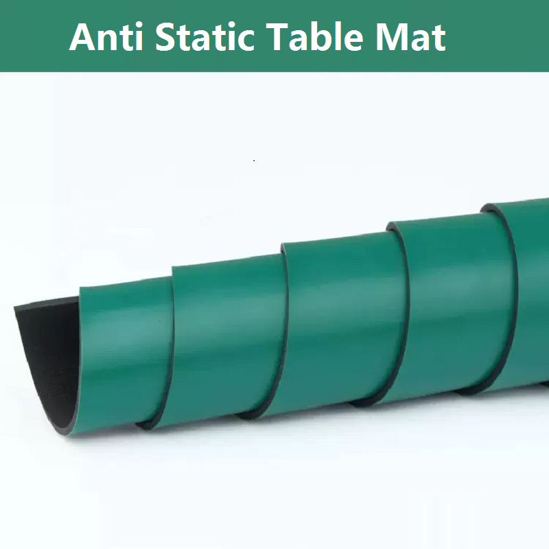 Anti Static Table Mat Workbench Rubber Repair Rubber Mat Electrostatic ...
