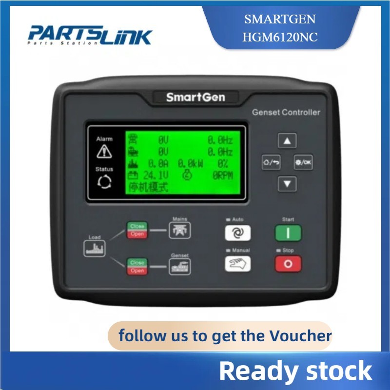 Original Smartgen controller HGM6120NC SmartGen AMF+ one mains one gen ...