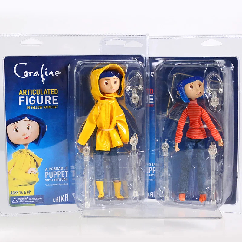 18CM NECA Coraline and The Secret Door Caroline Action Figure ...