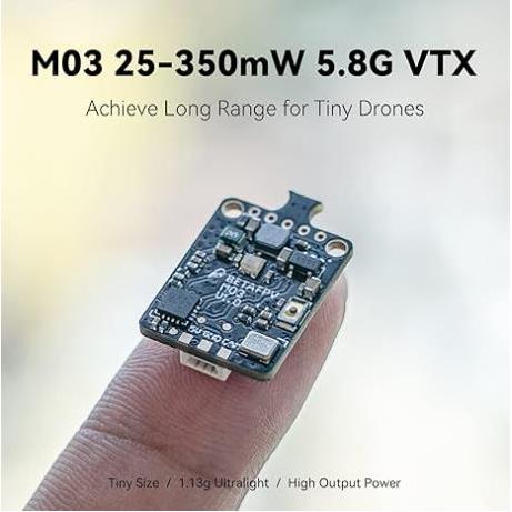FPV M03 Ultralight and High Output Power 25-350mW 5.8G VTX with IPX ...