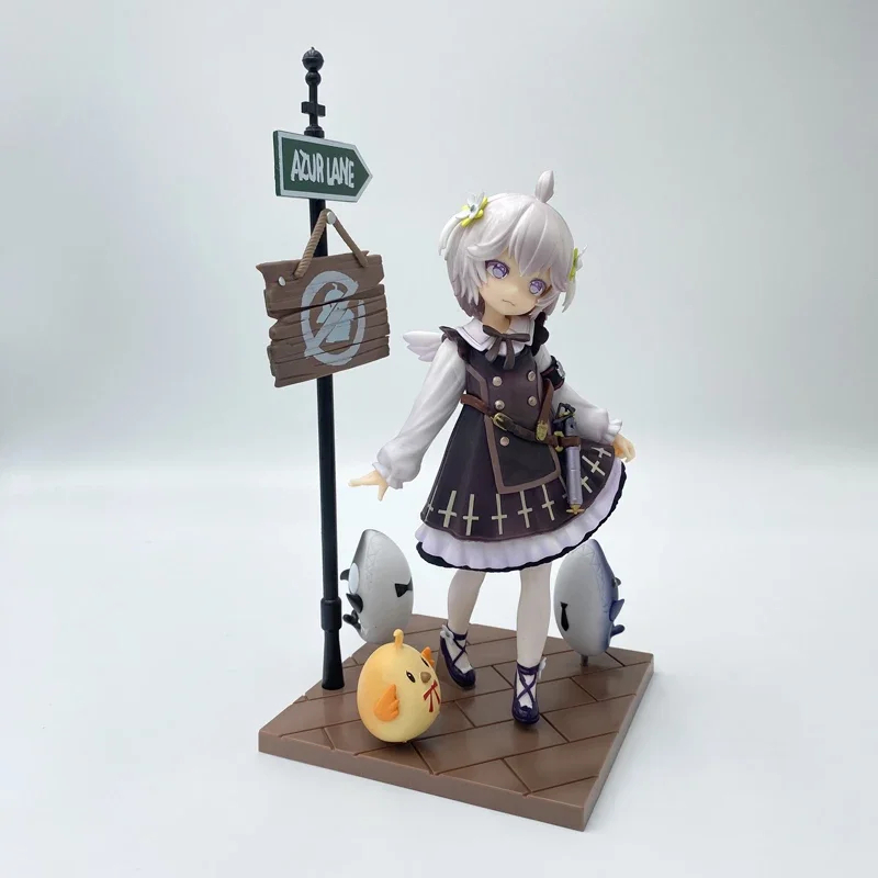 24cm Azur Lane U-110 A Cute Sharky Reverie Anime Girl Figure Azur Lane ...