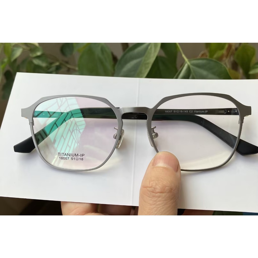 Fashion Men/Women Eyeglasses Titanium IP Glasses Frames Eyewear ...