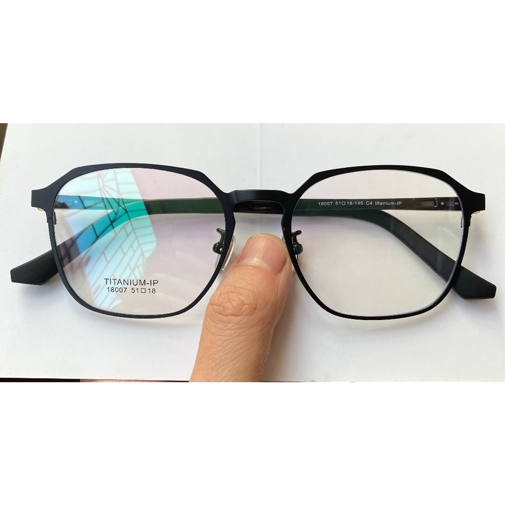 Fashion Men/Women Eyeglasses Titanium IP Glasses Frames Eyewear ...