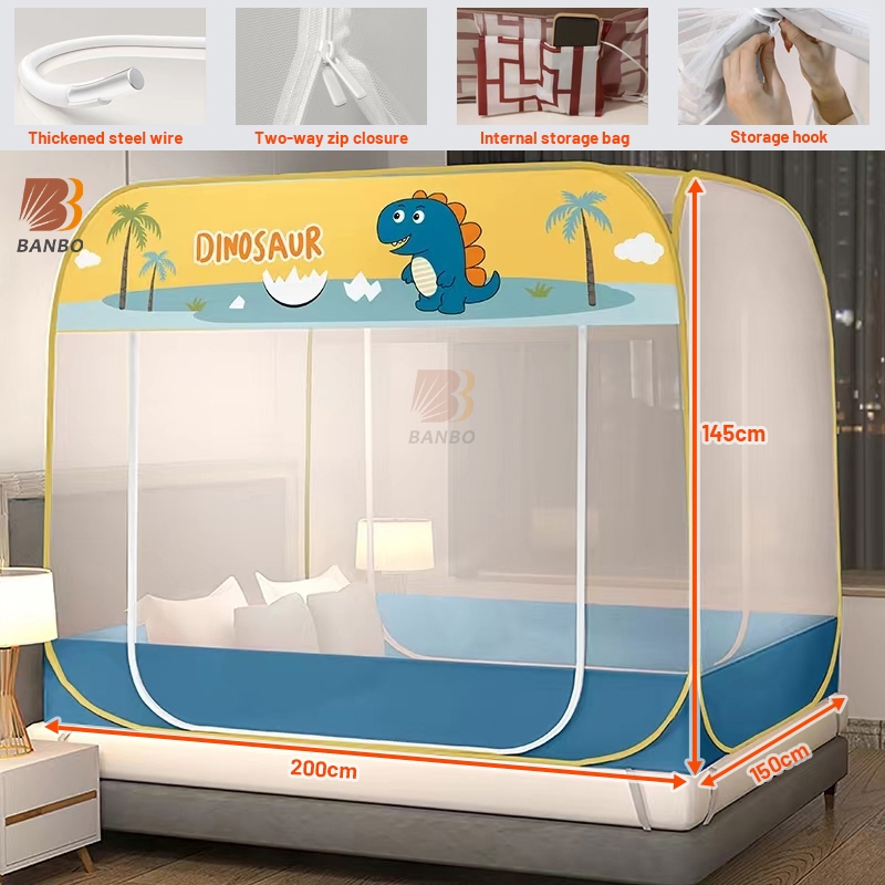 Mosquito net Tent Mosquito net kulambo No-Installation Foldable tent ...