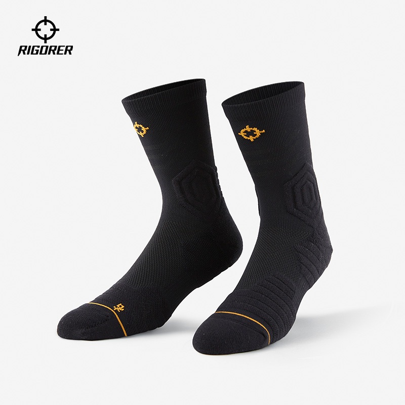 RIGORER Elite Socks Men's Basketball Socks High Cut Long Sports Socks ...