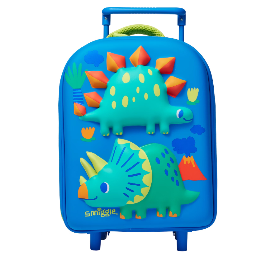 Smiggle Junior Hardtop Trolley Bag collection Paw Patrol unicorn dinosaur cute suitcase | Shopee ...
