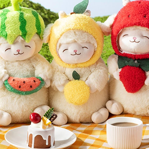 Miniso MINISO Premium Sheep Baa Baa Lamb Standing Doll Genuine Original Cute Plush Toy Pillow ...