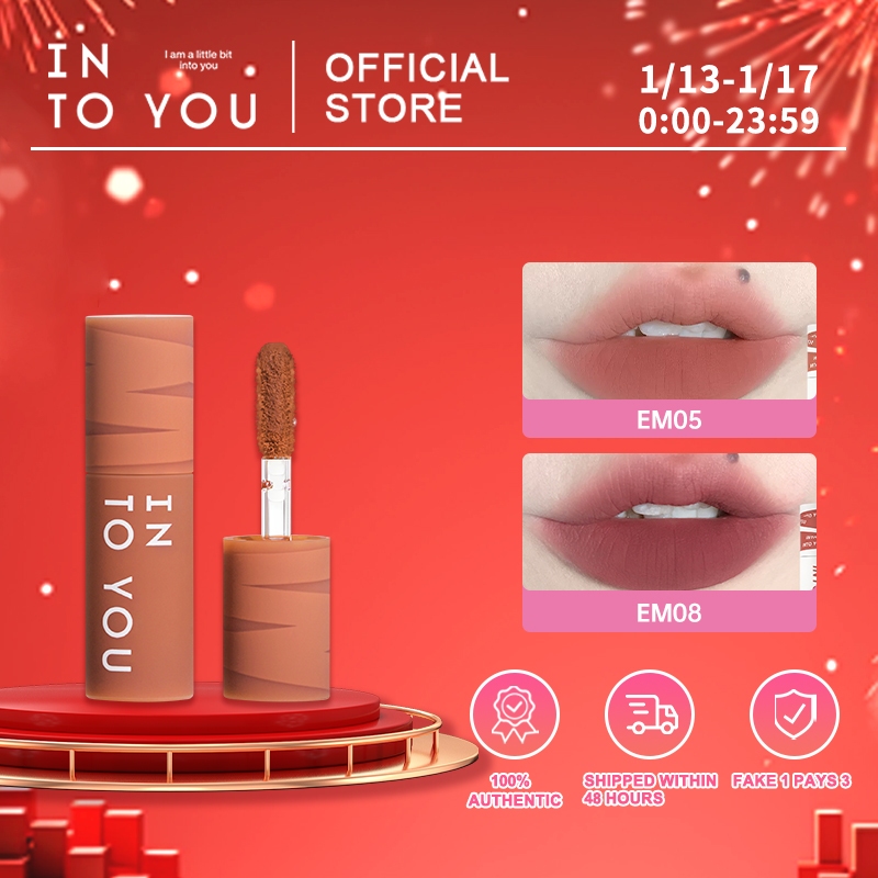 INTO YOU Heroine mini lip mud 1g lip and cheek matte matte velvet non ...