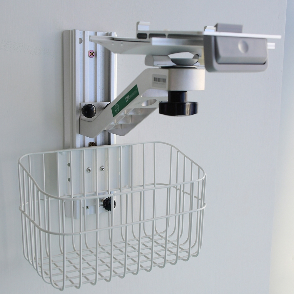 Aluminum Alloy S Shape Arm Wall Mount, Device Monitor Stand with ...