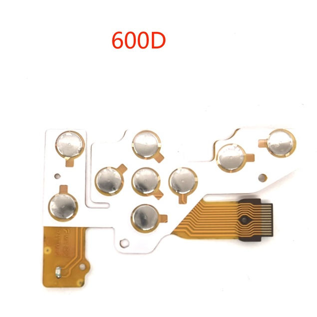 1PCS Keyboard Key Button Flex Cable Board for Canon EOS 600D Digital ...