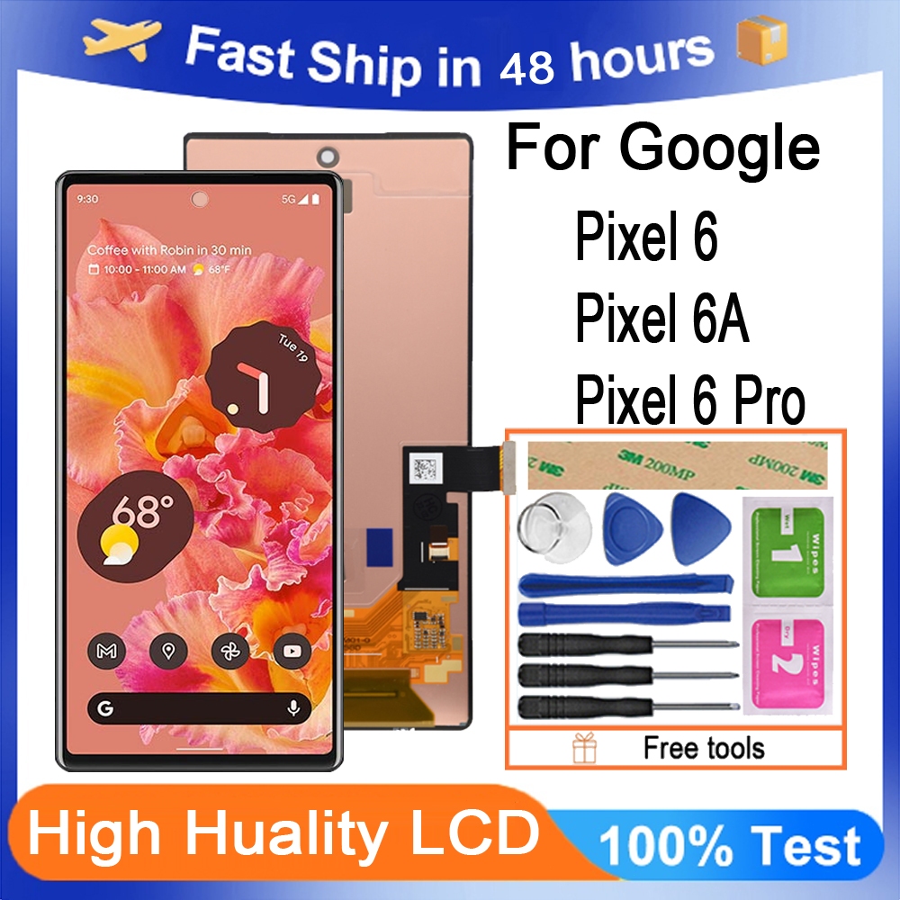 AMOLED OLED For Google Pixel 6 6A 6 Pro LCD Display Touch Screen Replacement | Shopee Philippines