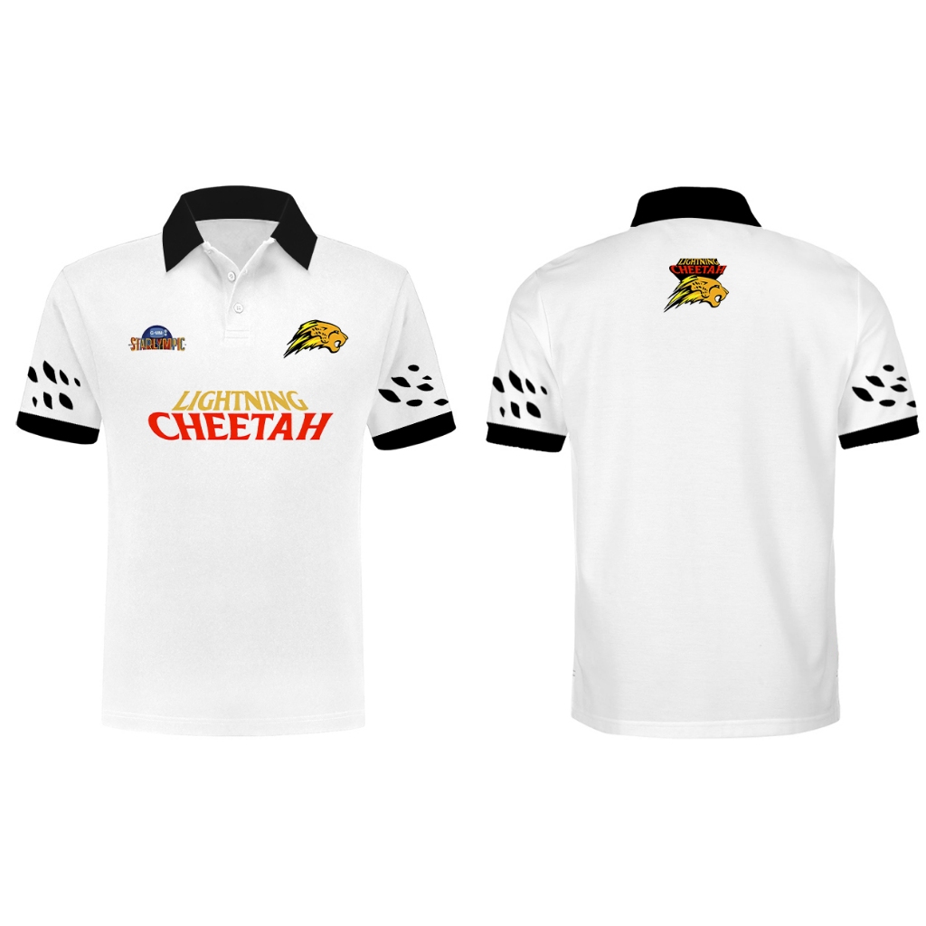 LIGHTNING CHEETAH COLLAR JERSEY GMMTV STARLYMPIC | Shopee Philippines