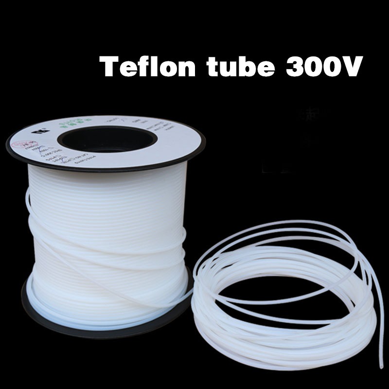 Teflon Tube 300V Translucent PTFE Tube Cap Thin Tube Wall Thickness 0.2 ...