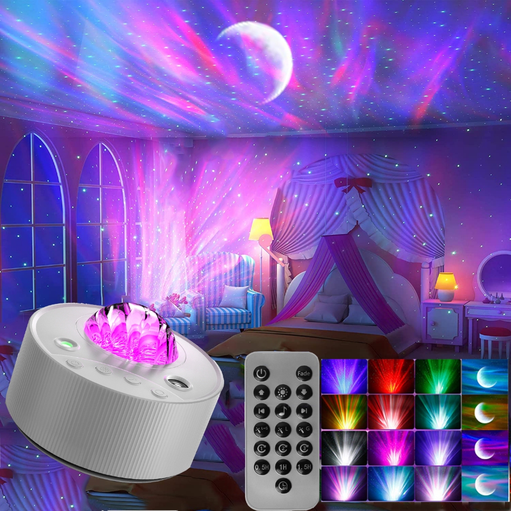 Galaxy Light Projector Aurora Borealis Night Light Aurora Light Lamp ...