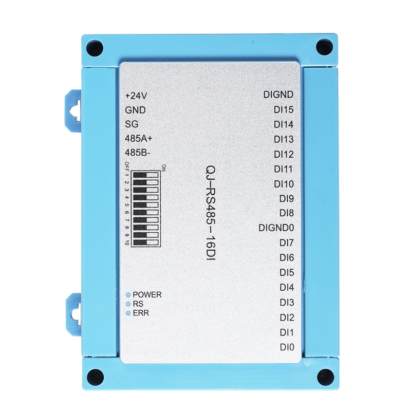 16 Channel RS 485 Digital Input Module Modbus RTU 24VDC DI Module for ...