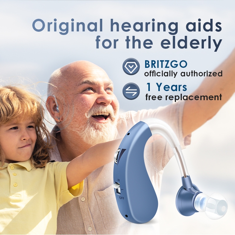 STAETAS original rechargeable hearing aid for adult sound conduction ...